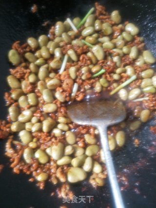 Broad Beans with Minced Meat Recipe - Simple Chinese Food