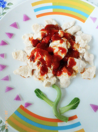 Hibiscus Chicken Slices Recipe - Simple Chinese Food