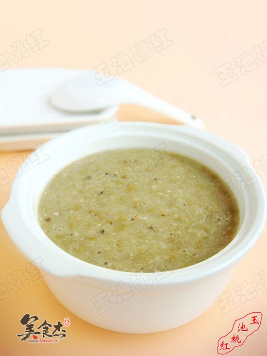 Mung Bean and Coix Seed Congee Recipe - Simple Chinese Food