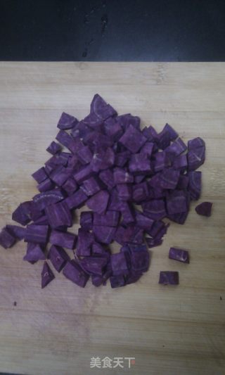 Purple Potato Braised Rice Recipe - Simple Chinese Food