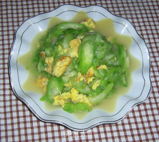 Homemade Loofah Scrambled Eggs Recipe - Simple Chinese Food