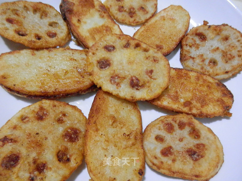 Fried Lotus Root Box Potato Box Recipe - Simple Chinese Food
