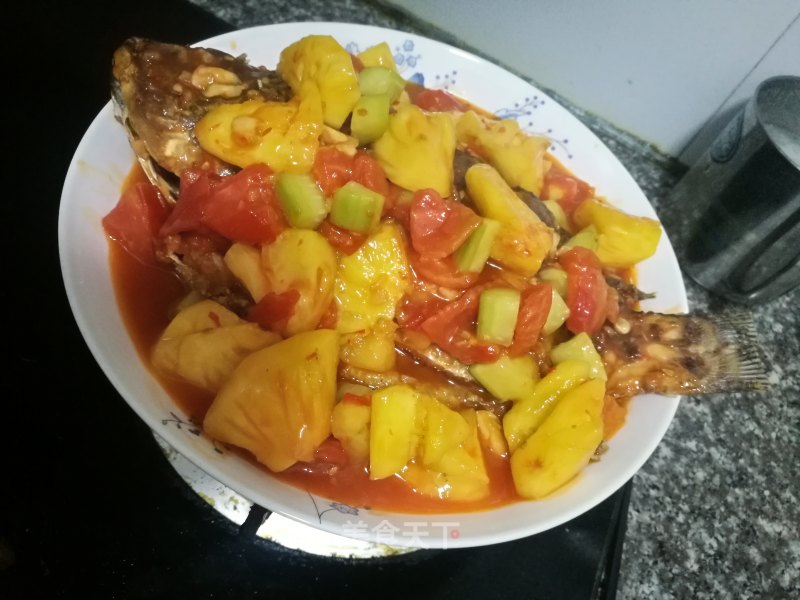 Sweet and Sour Pineapple Fish Recipe - Simple Chinese Food