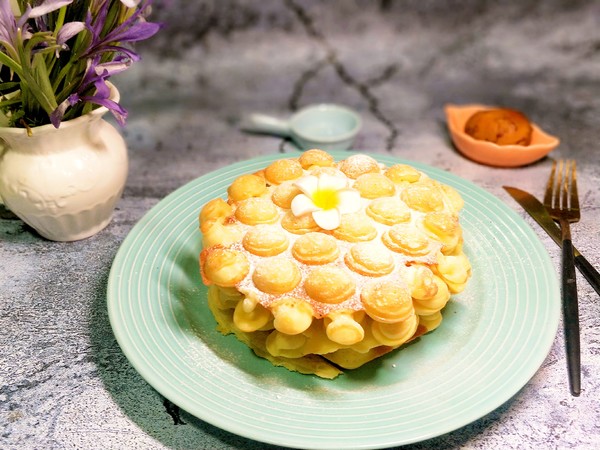 Original Egg Waffles-----hong Kong Famous Food Recipe - Simple Chinese Food