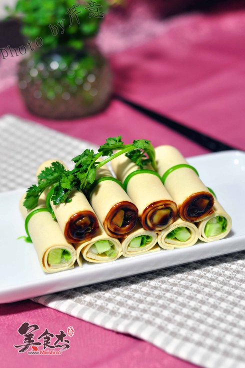 Jasper Bean Curd Roll Recipe - Simple Chinese Food