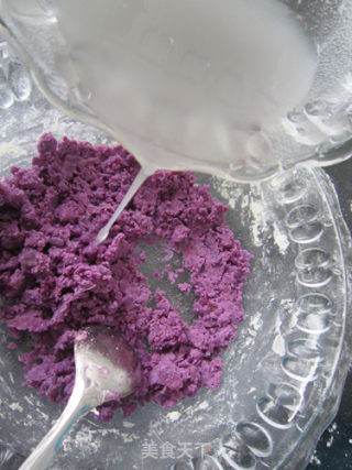Purple Sweet Potato Two-color Cut Steamed Buns Recipe - Simple Chinese Food