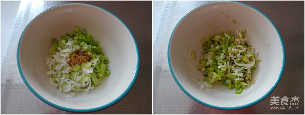 Lard Scallion Cake Recipe - Simple Chinese Food