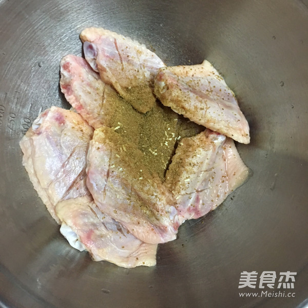 Fried Cumin Chicken Wings Recipe - Simple Chinese Food