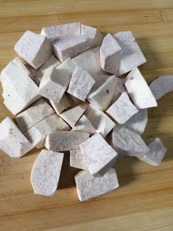 Braised Pork Belly with Taro Recipe - Simple Chinese Food