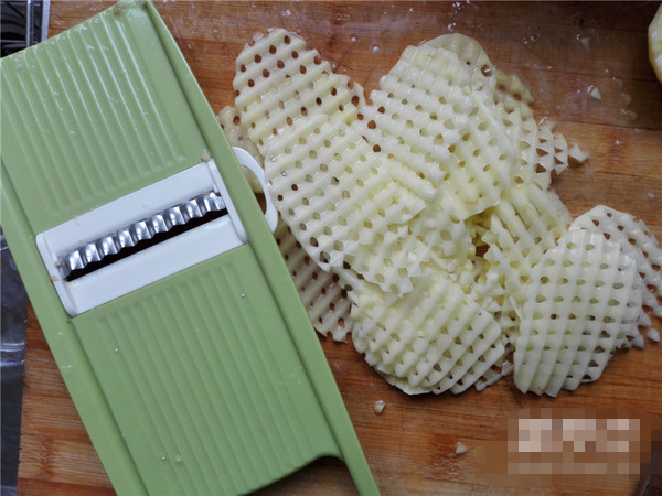 Fried Potato Grid Recipe - Simple Chinese Food
