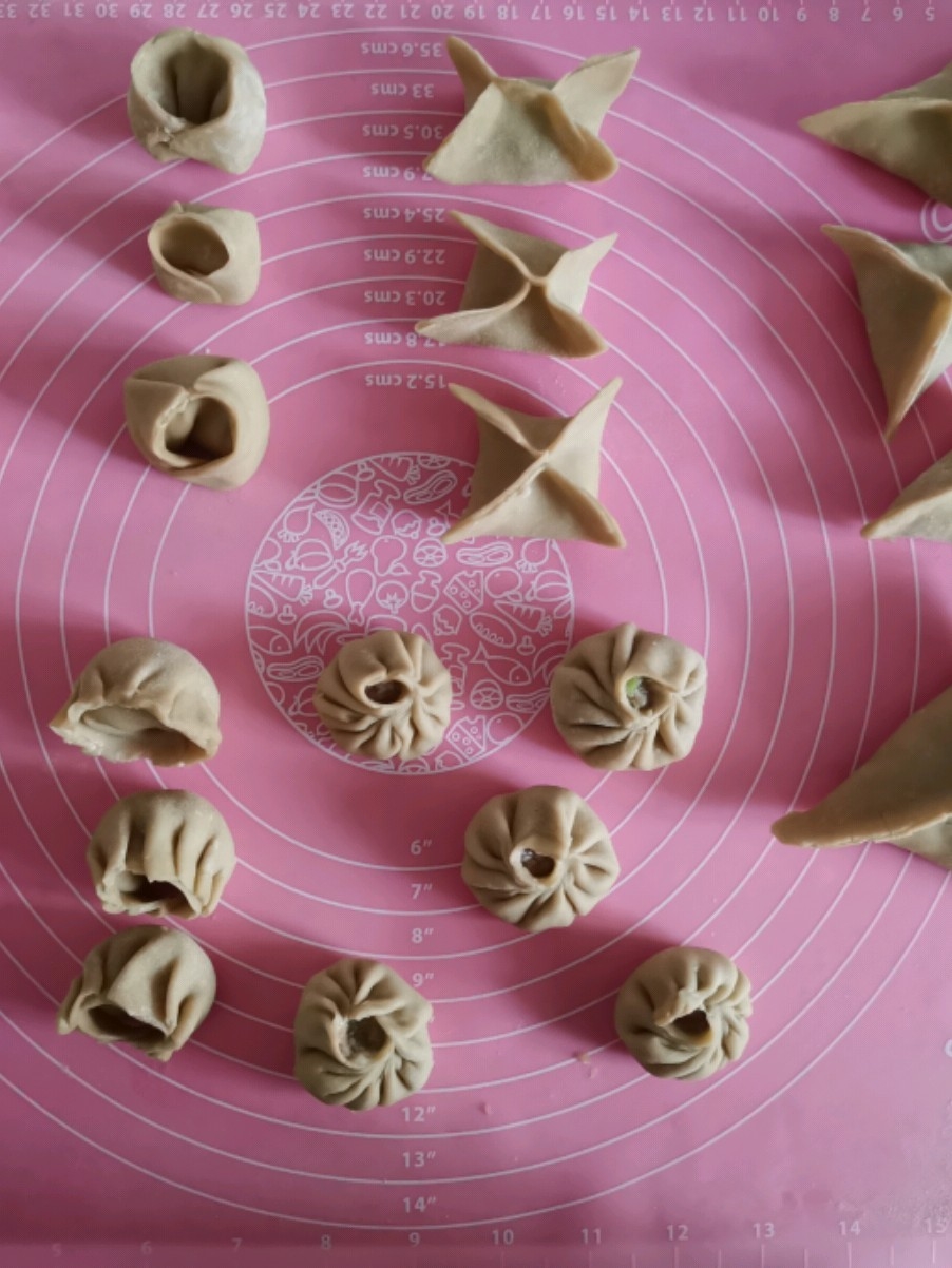 Handmade Dumplings Made with Whole Wheat Dumpling Skins Recipe - Simple ...