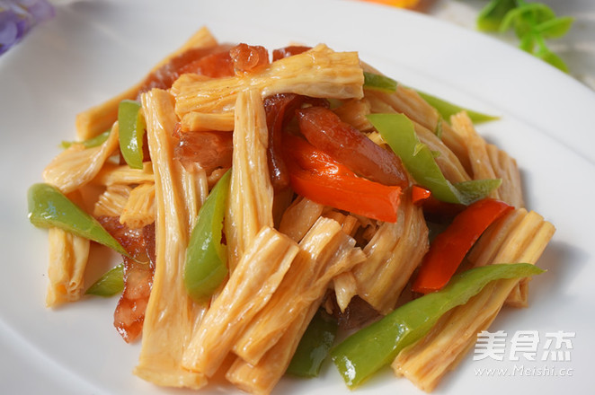 Shredded Yuba Recipe - Simple Chinese Food