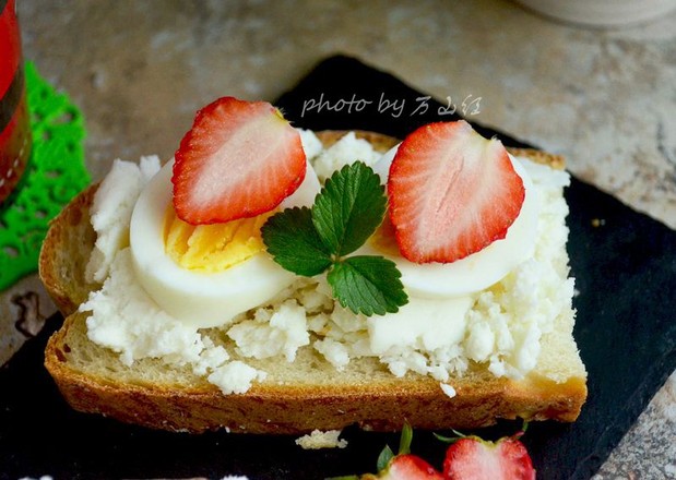 Open Cheese Sandwich Recipe - Simple Chinese Food