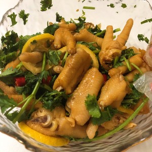 Super Simple Lemon Hot and Sour Chicken Feet Recipe - Simple Chinese Food