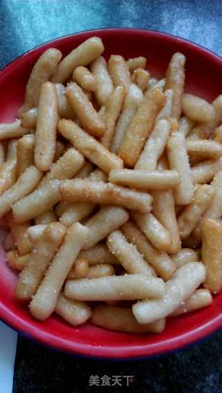 Fried Glutinous Rice Noodles Recipe - Simple Chinese Food