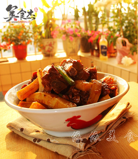 Ribs Rice Cake Recipe - Simple Chinese Food