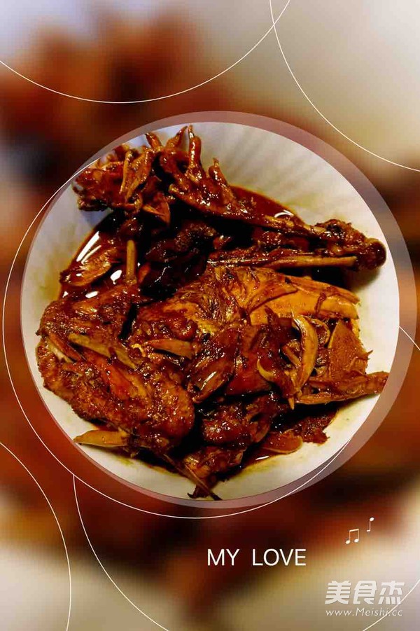 Roast Chicken with Roses Recipe - Simple Chinese Food