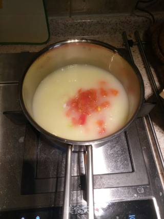 Tomato Longli Fish Millet Congee Recipe - Simple Chinese Food