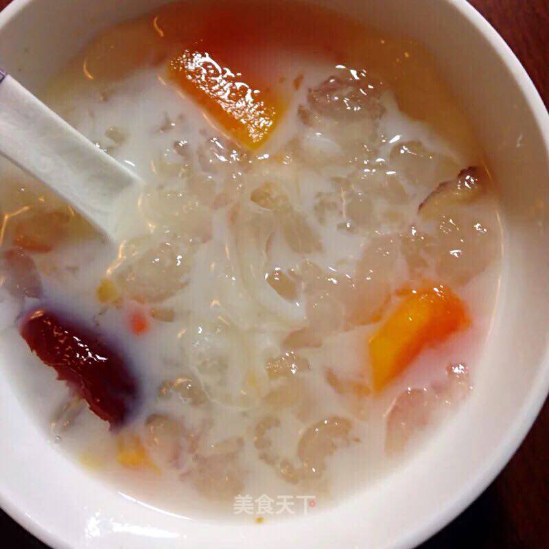 Hashima Cow Stewed Papaya Recipe - Simple Chinese Food