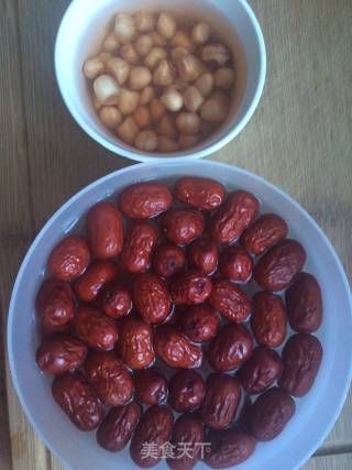 Peanut Congee with Red Dates Recipe - Simple Chinese Food