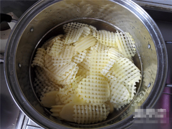 Fried Potato Grid Recipe - Simple Chinese Food