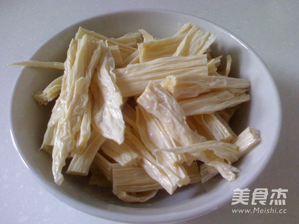 Shredded Yuba Recipe - Simple Chinese Food