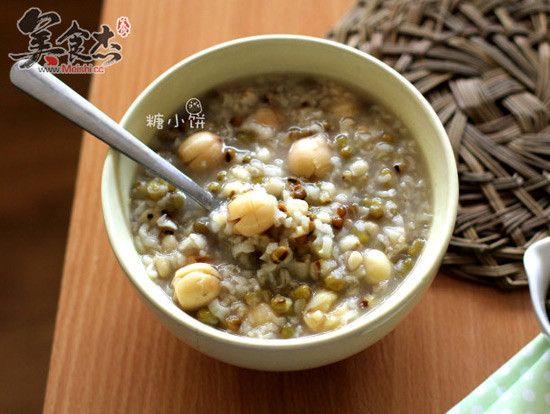 Mung Bean and Barley Congee Recipe - Simple Chinese Food