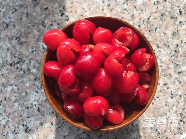 Cherry Milkshake Recipe - Simple Chinese Food