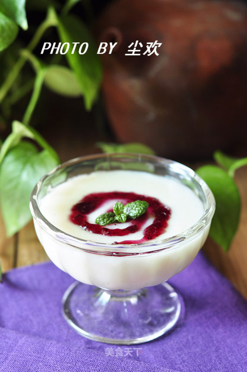 Blueberry Yam Pulp Recipe - Simple Chinese Food