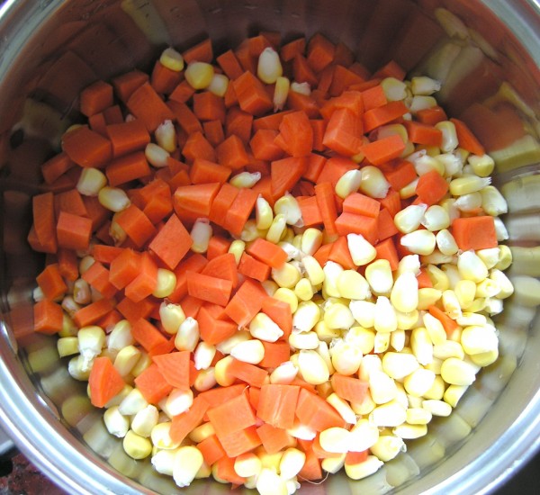 Corn Carrot Fried Rice Recipe - Simple Chinese Food