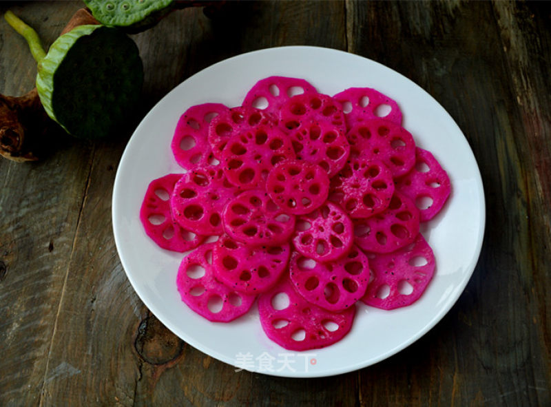 Pink Lotus Root Recipe - Simple Chinese Food