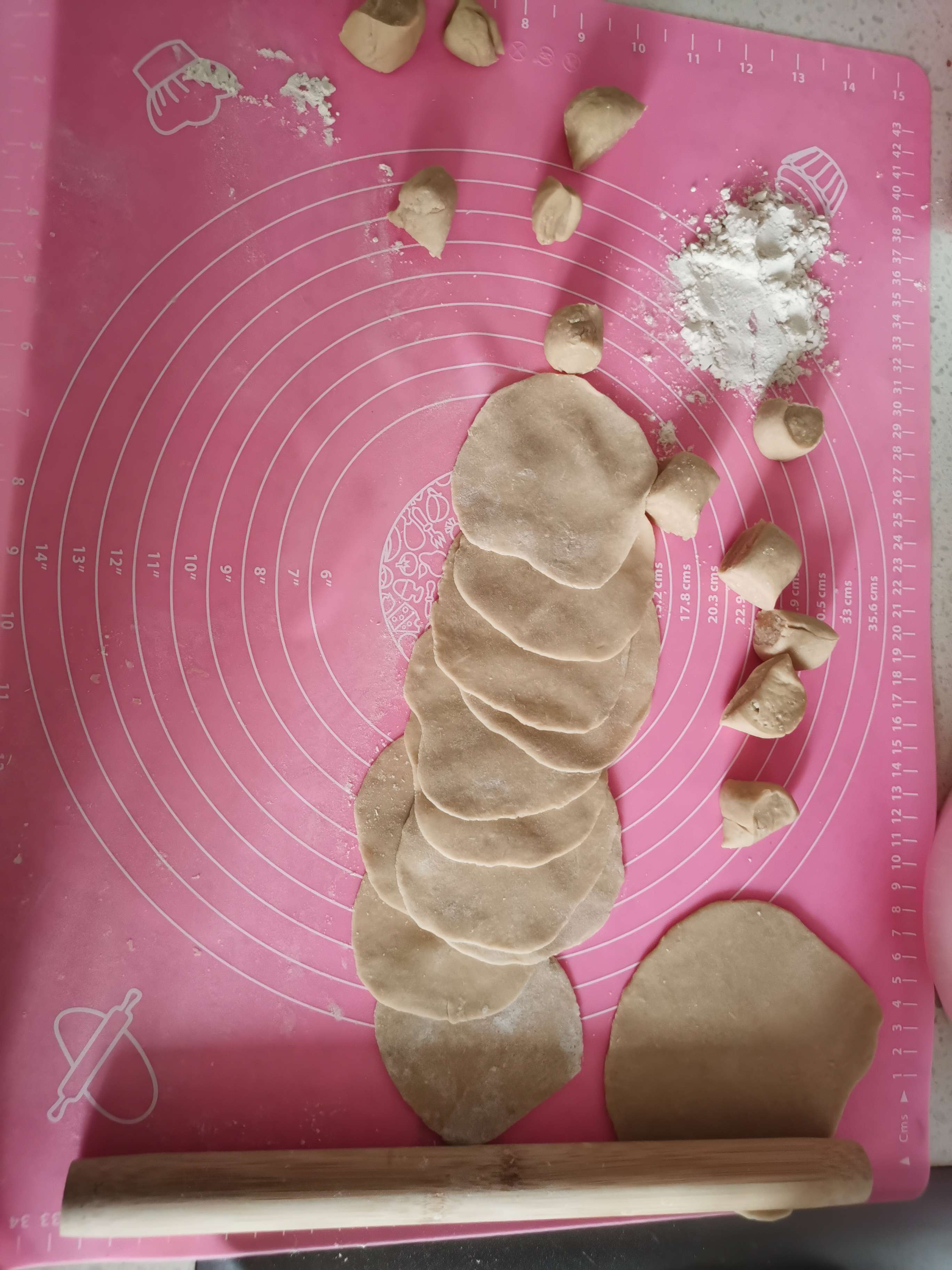 Handmade Dumplings Made with Whole Wheat Dumpling Skins Recipe - Simple ...