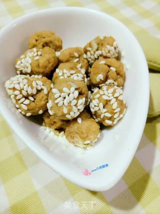Crispy Sesame Beans~laughing Biscuit Ball Recipe - Simple Chinese Food