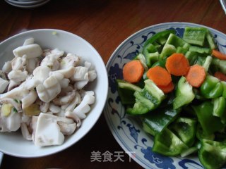 [recipe Exchange 2] Stir-fried Cuttlefish with Green Pepper Recipe ...