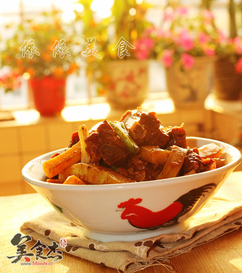 Ribs Rice Cake Recipe - Simple Chinese Food