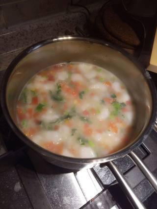 Tomato Longli Fish Millet Congee Recipe - Simple Chinese Food