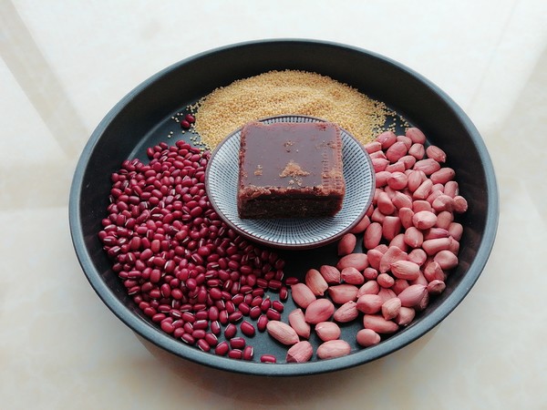 Red Bean Peanut Millet Congee Recipe - Simple Chinese Food