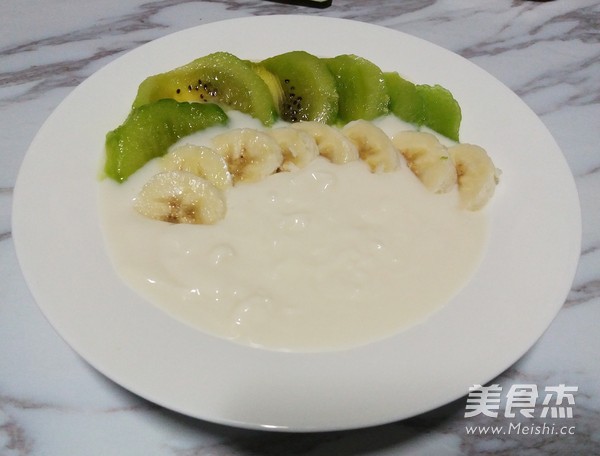 Fruit Yogurt Plate Recipe - Simple Chinese Food