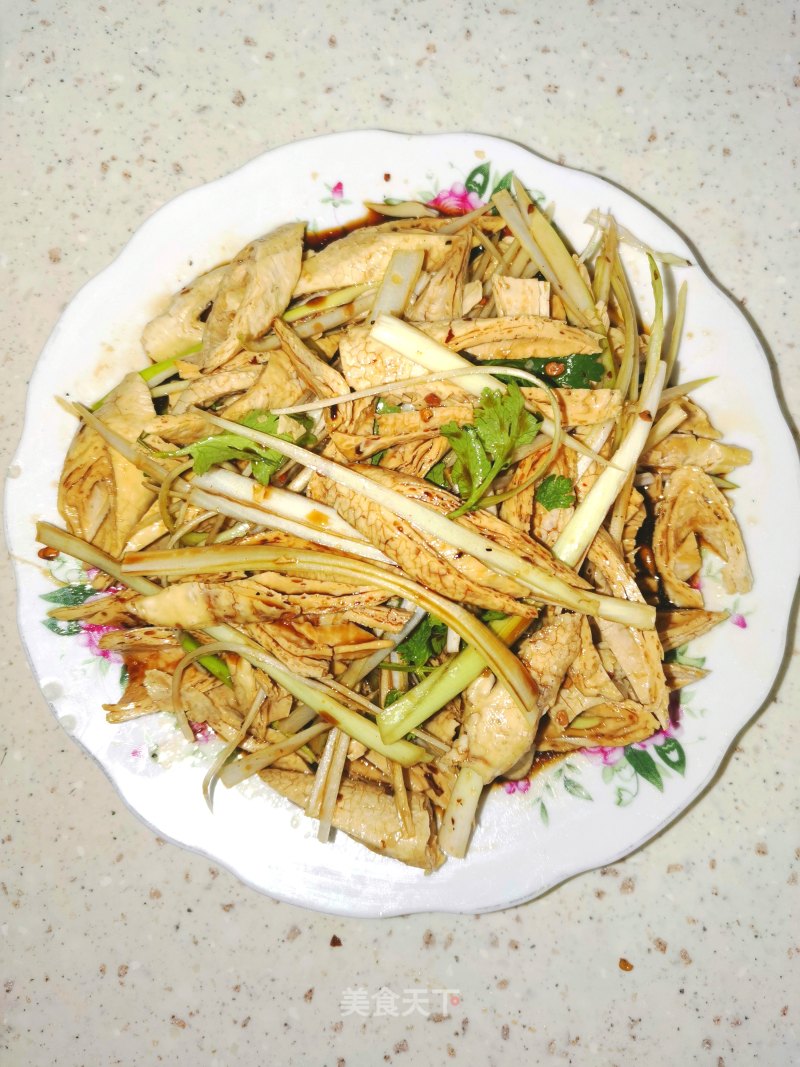 Cold Bean Stalks Recipe - Simple Chinese Food