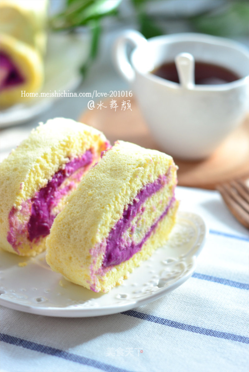 Purple Sweet Potato Omelet Recipe - Simple Chinese Food