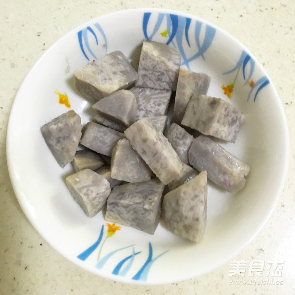 Purple Potato and Taro Mashed Recipe - Simple Chinese Food