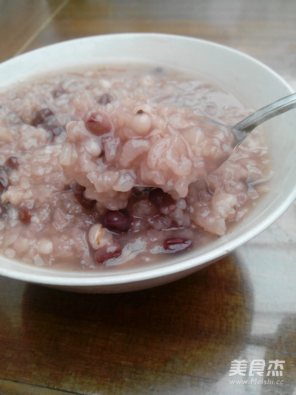 Red Bean Coix Glutinous Rice Porridge Recipe - Simple Chinese Food