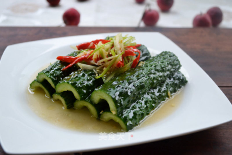 Cucumber Peel Recipe - Simple Chinese Food