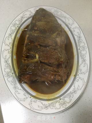Braised Fish Head Recipe - Simple Chinese Food
