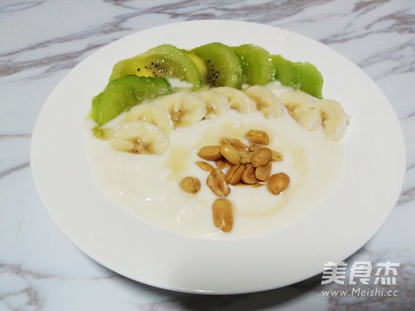 Fruit Yogurt Plate Recipe - Simple Chinese Food
