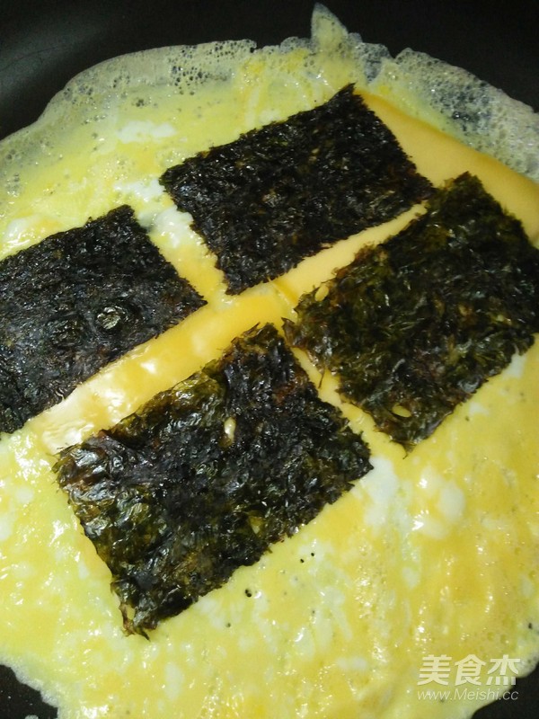 Thick Egg Braised with Seaweed and Cheese Recipe - Simple Chinese Food