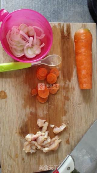 Radish Chicken Mashed Baby Food Supplement for Eight Months Old Recipe ...